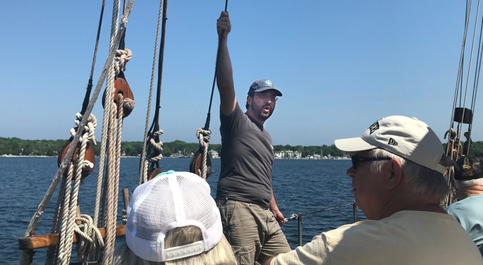 Door County day trips: Sailing the tall ship Edith M. Becker from ...